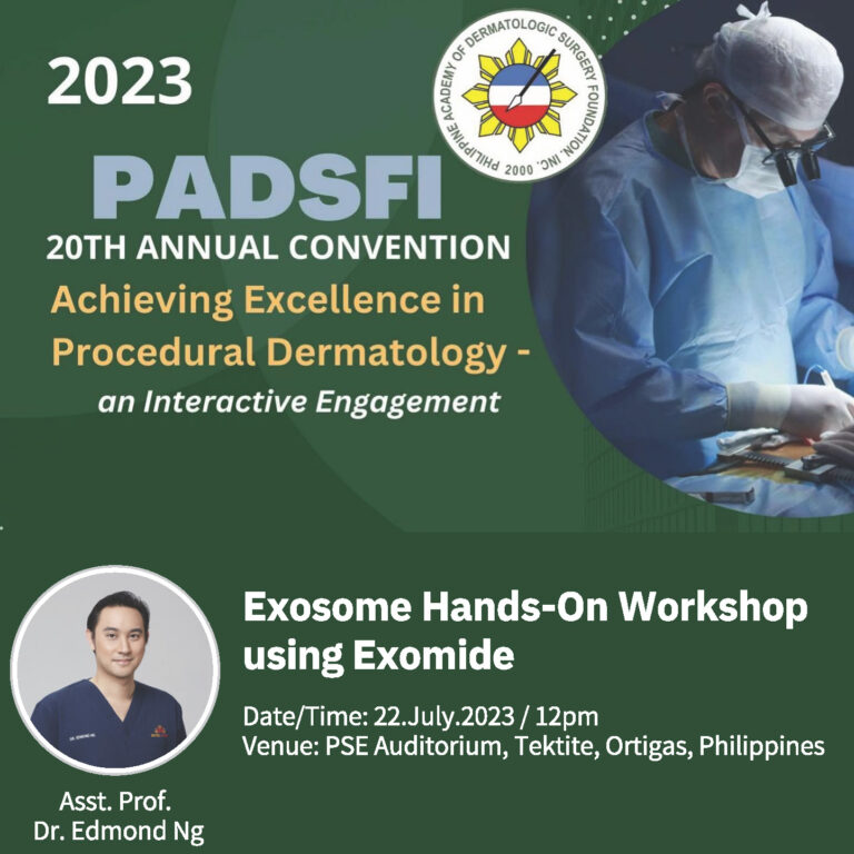 PADSFI 20TH EVENT - EXOMIDE WORKSHOP - EXOMIDE Advanced Nano-vesicle ...